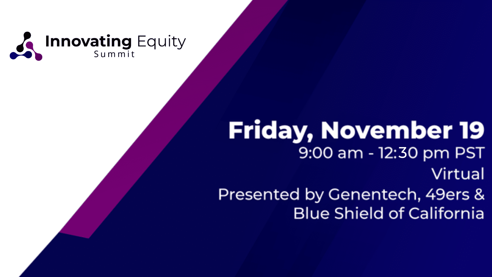 Innovating Equity Summit - Silicon Valley Leadership Group