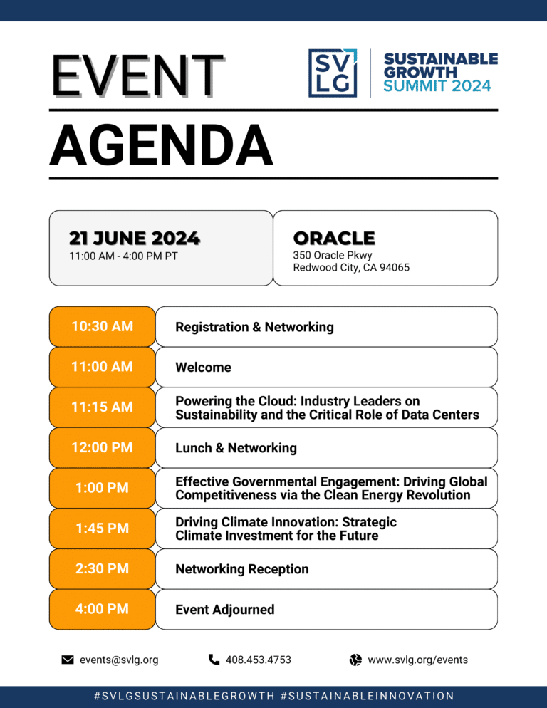 Sustainable Growth Summit, Presented by Western Digital - Silicon Valley Leadership Group