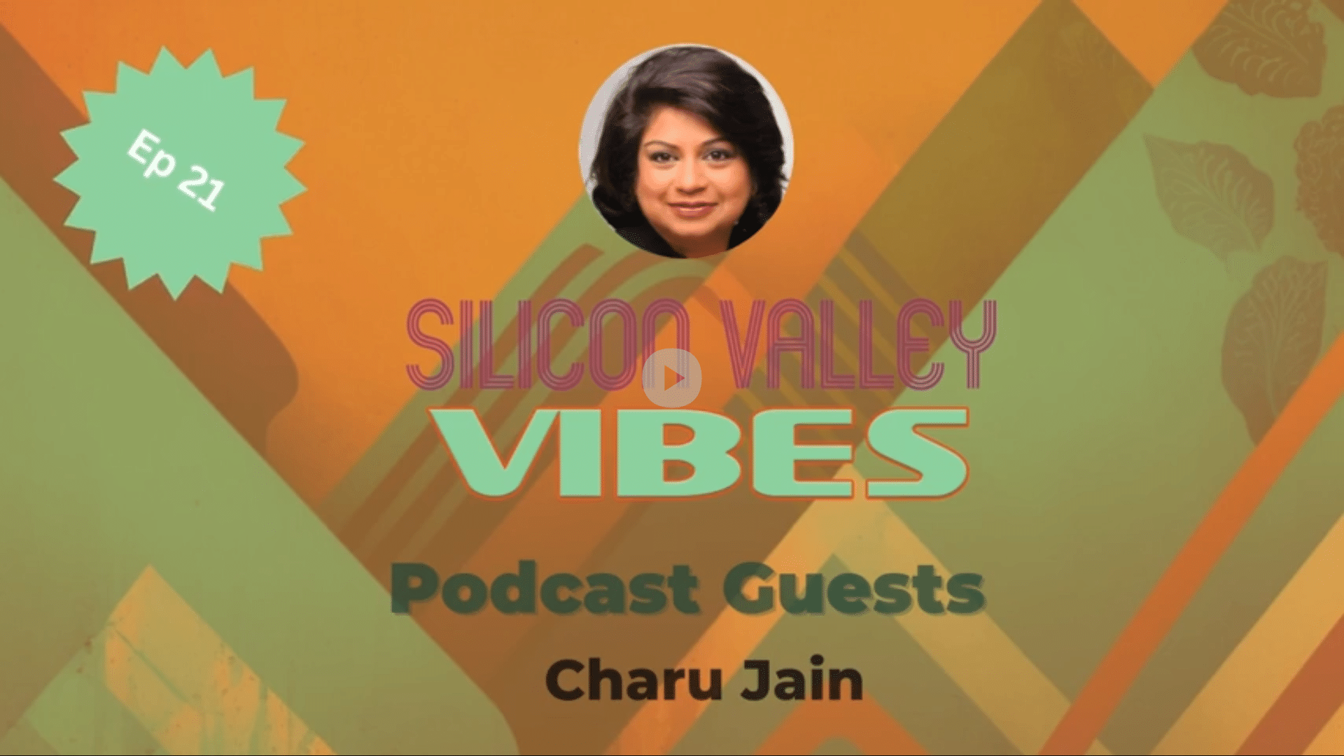Silicon Valley Vibes E21: Charu Jain - Silicon Valley Leadership Group