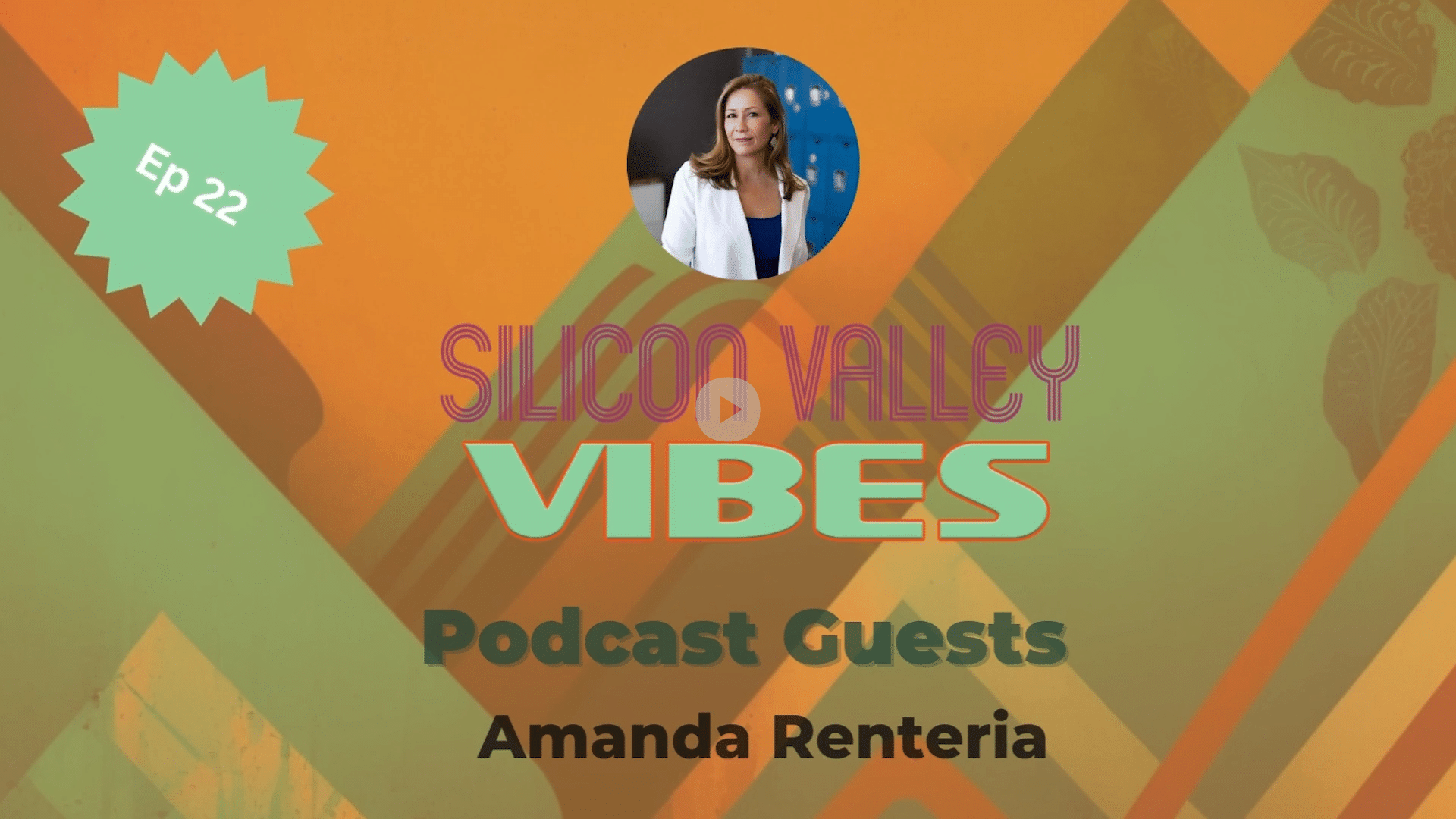 Silicon Valley Vibes E22: Amanda Renteria - Silicon Valley Leadership Group